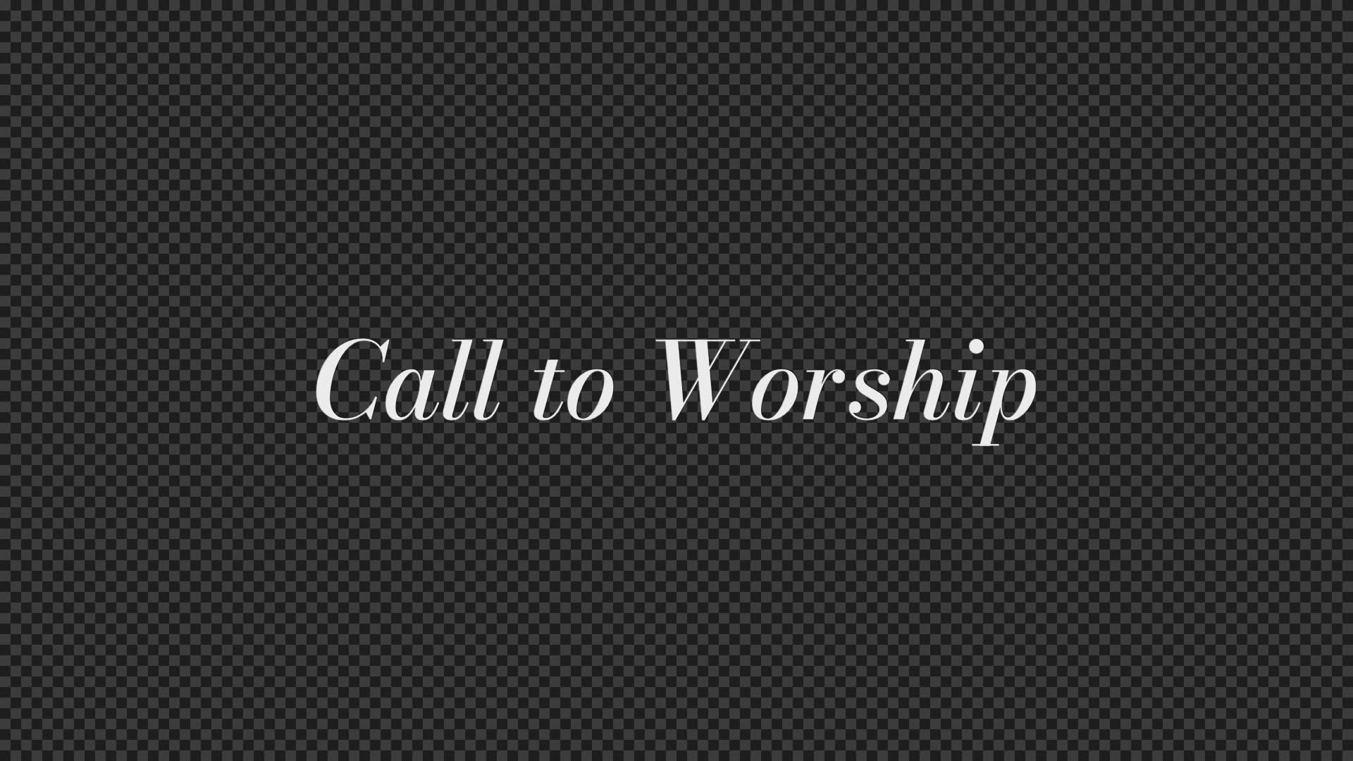 Valley River Title Overlay - Call To Worship | Visual Revival