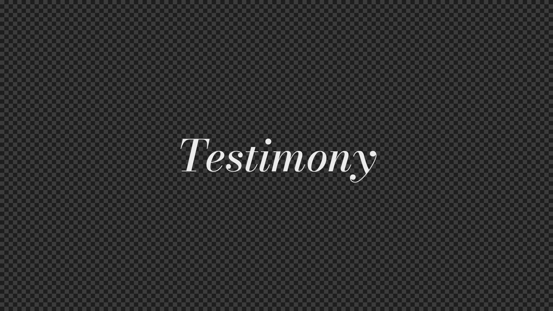 Valley River Title Overlay - Testimony | Visual Revival