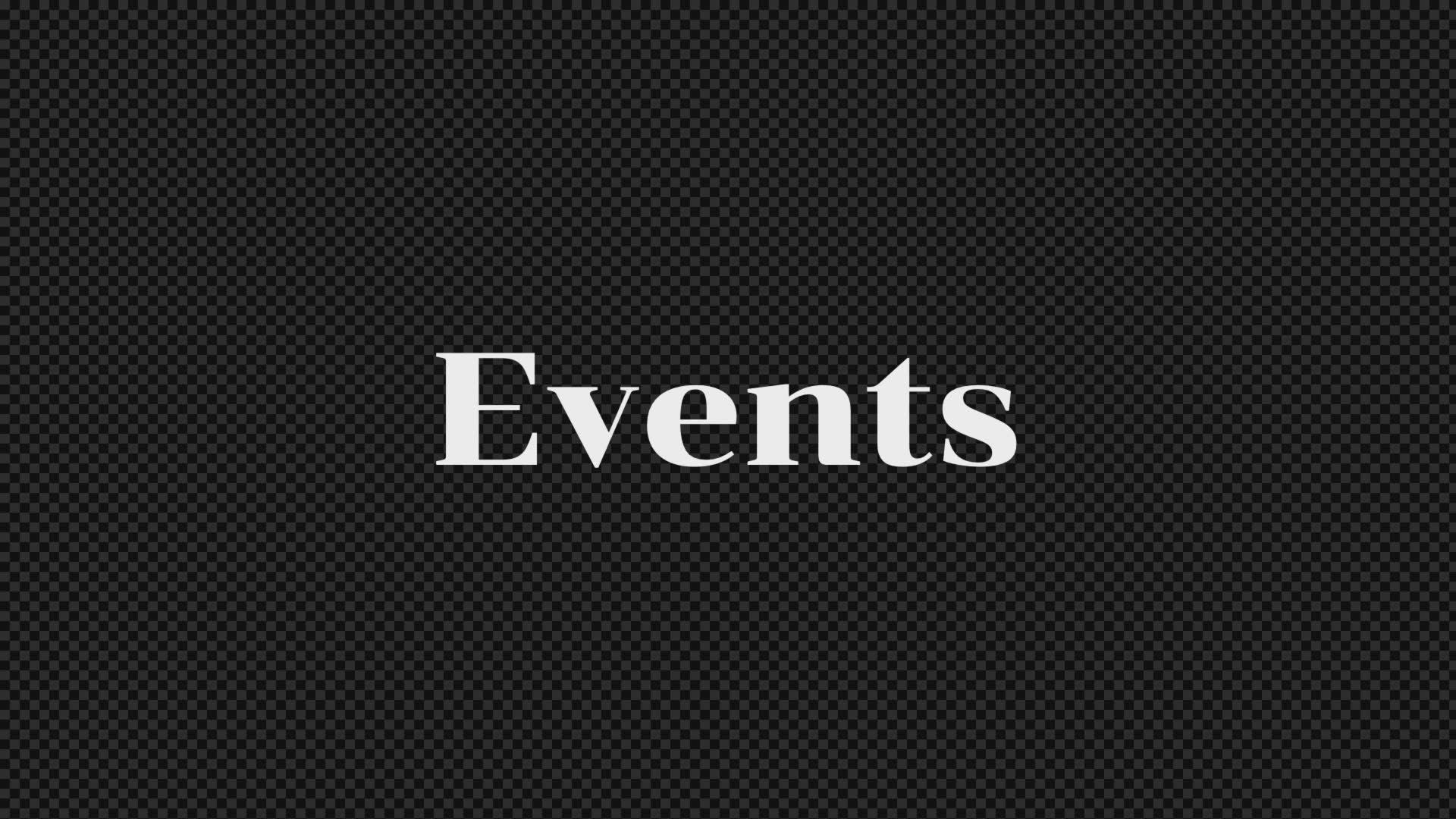 Christmas Lights Title Overlay - Events | Visual Revival
