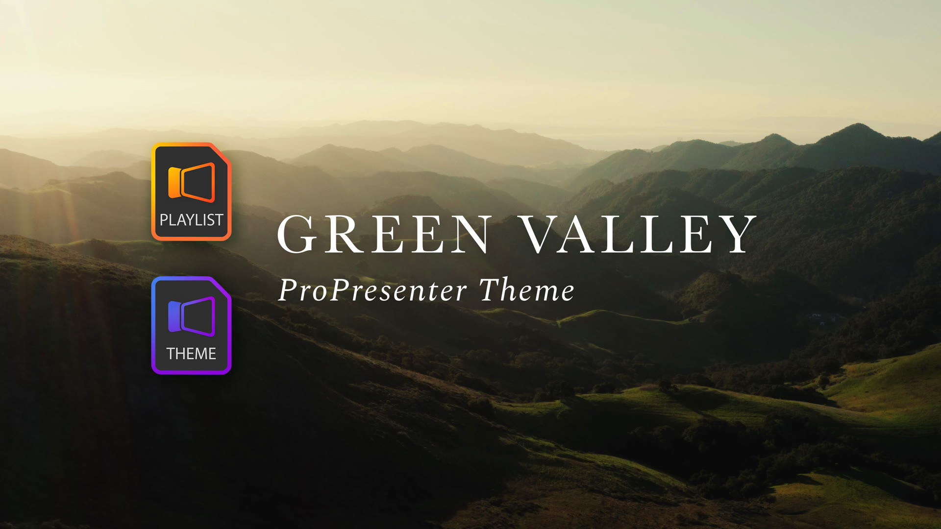 Green Valley ProPresenter Theme | Visual Revival