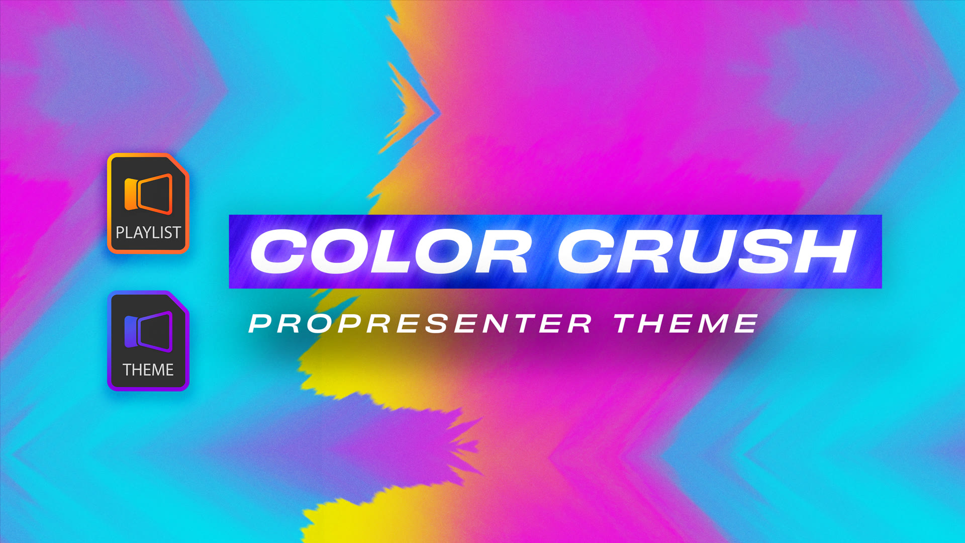 Color Crush ProPresenter Theme | Visual Revival