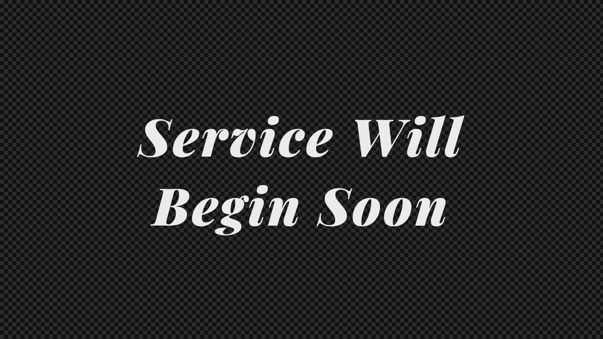 Christmas Lights II Title Overlay - Service Will Begin Soon | Visual ...