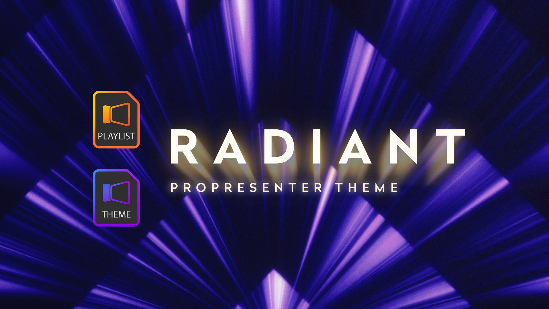 Radiant ProPresenter Theme | Visual Revival