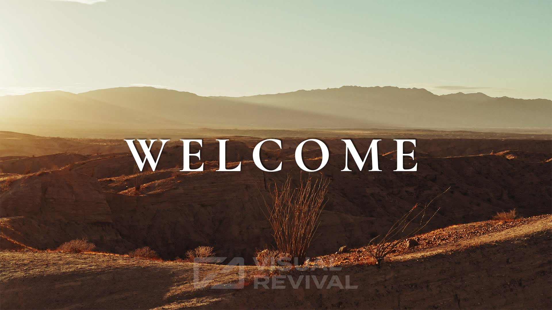 Canyon Views Title Slide - Welcome | Visual Revival