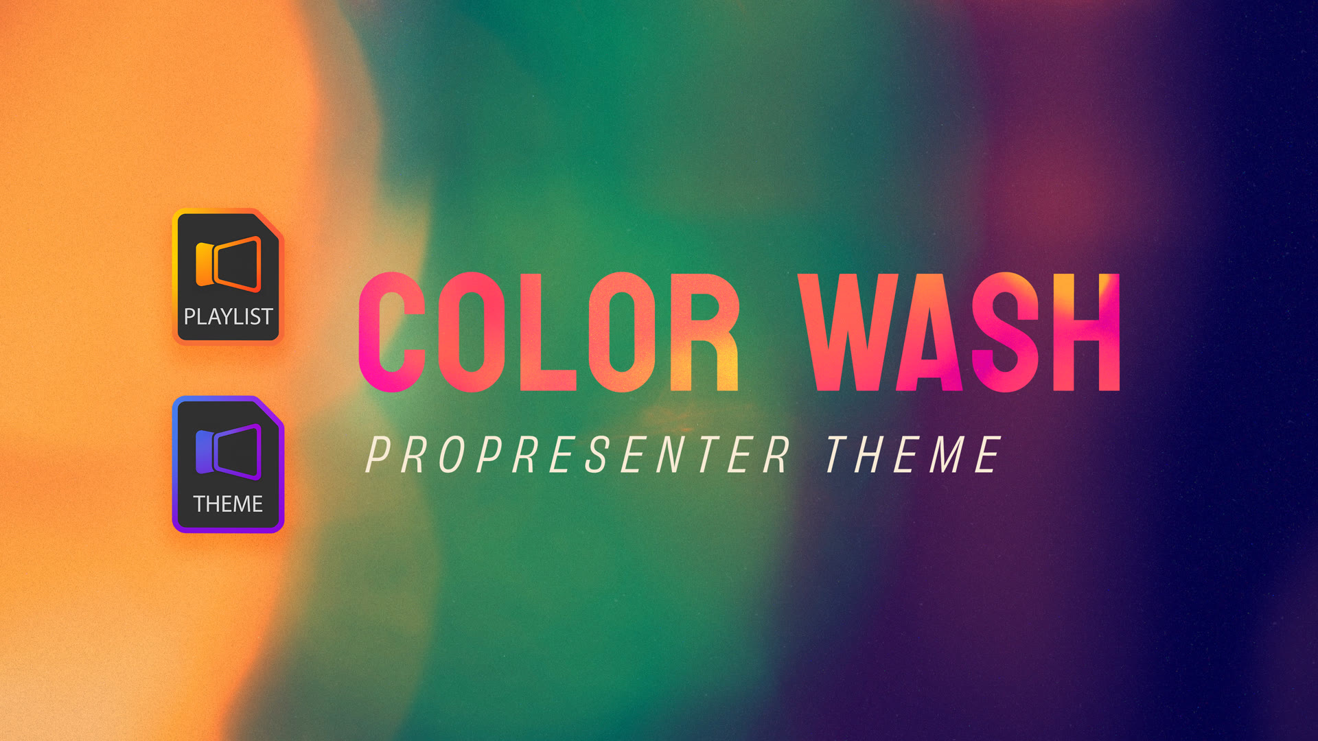 Color Wash ProPresenter Theme | Visual Revival