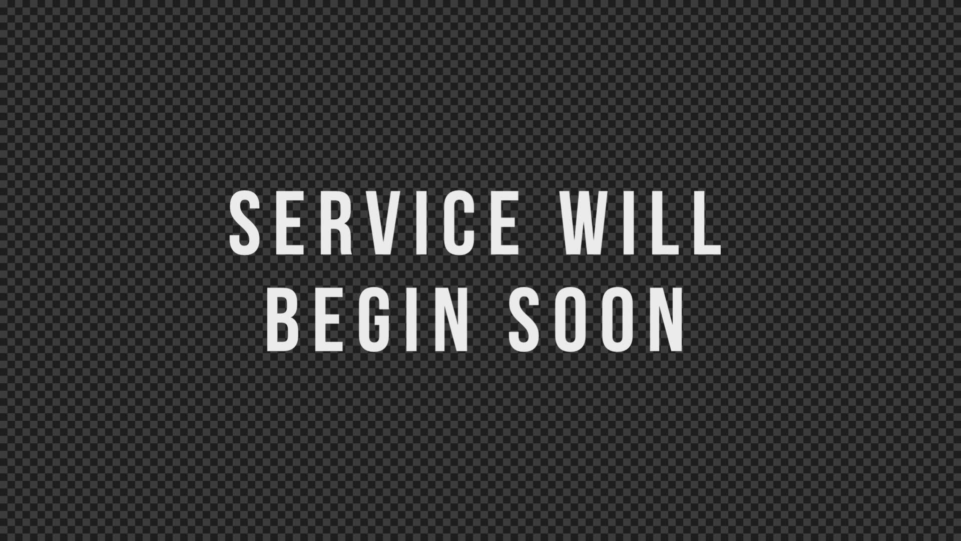 Color Sketch Title Overlay - Service Will Begin Soon | Visual Revival