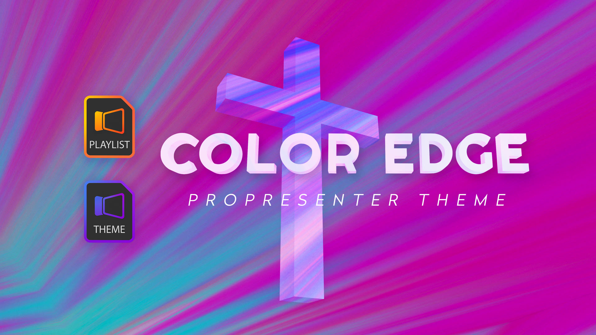 Color Edge ProPresenter Theme | Visual Revival
