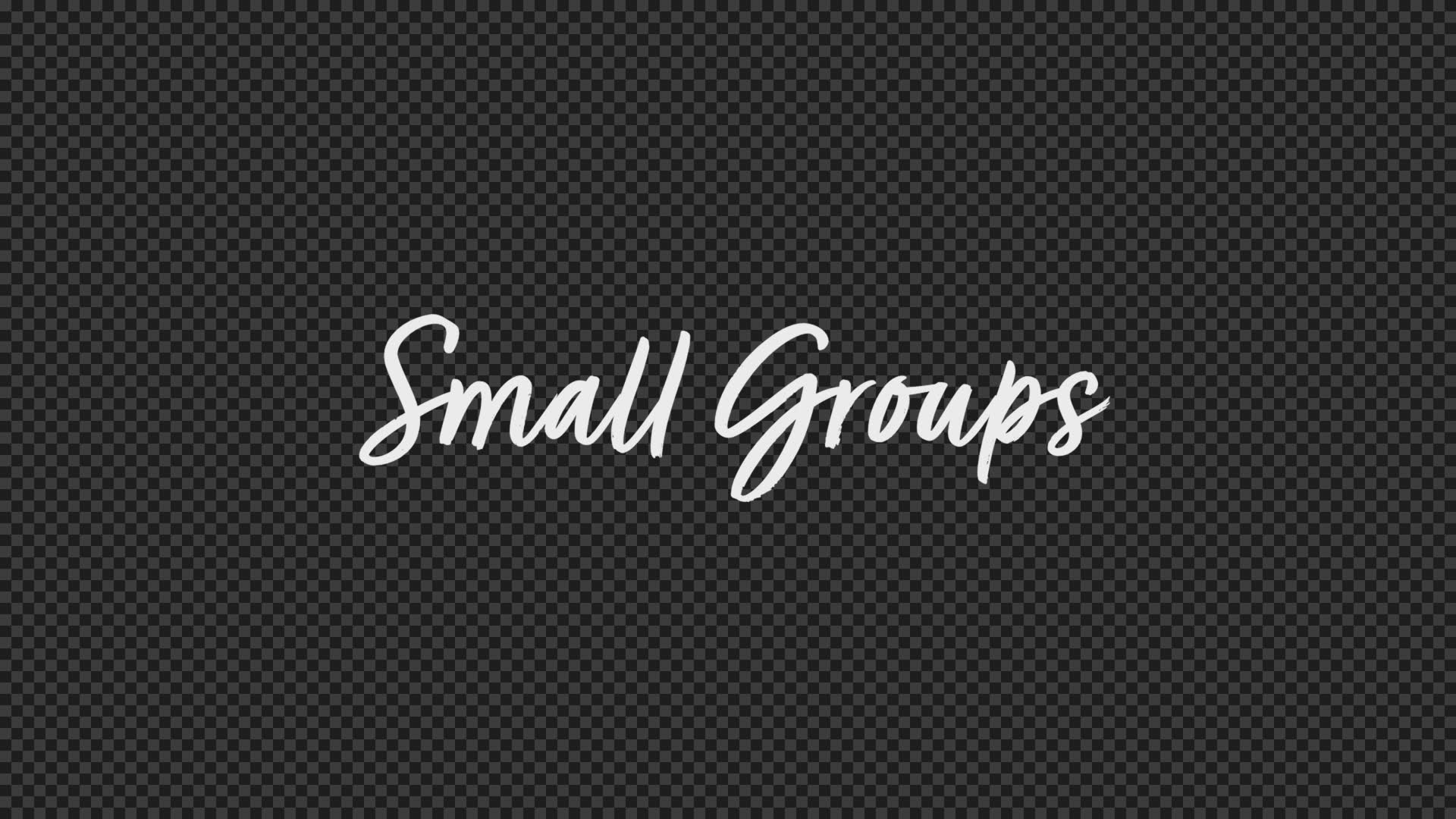 Color Edge Title Overlay - Small Groups | Visual Revival