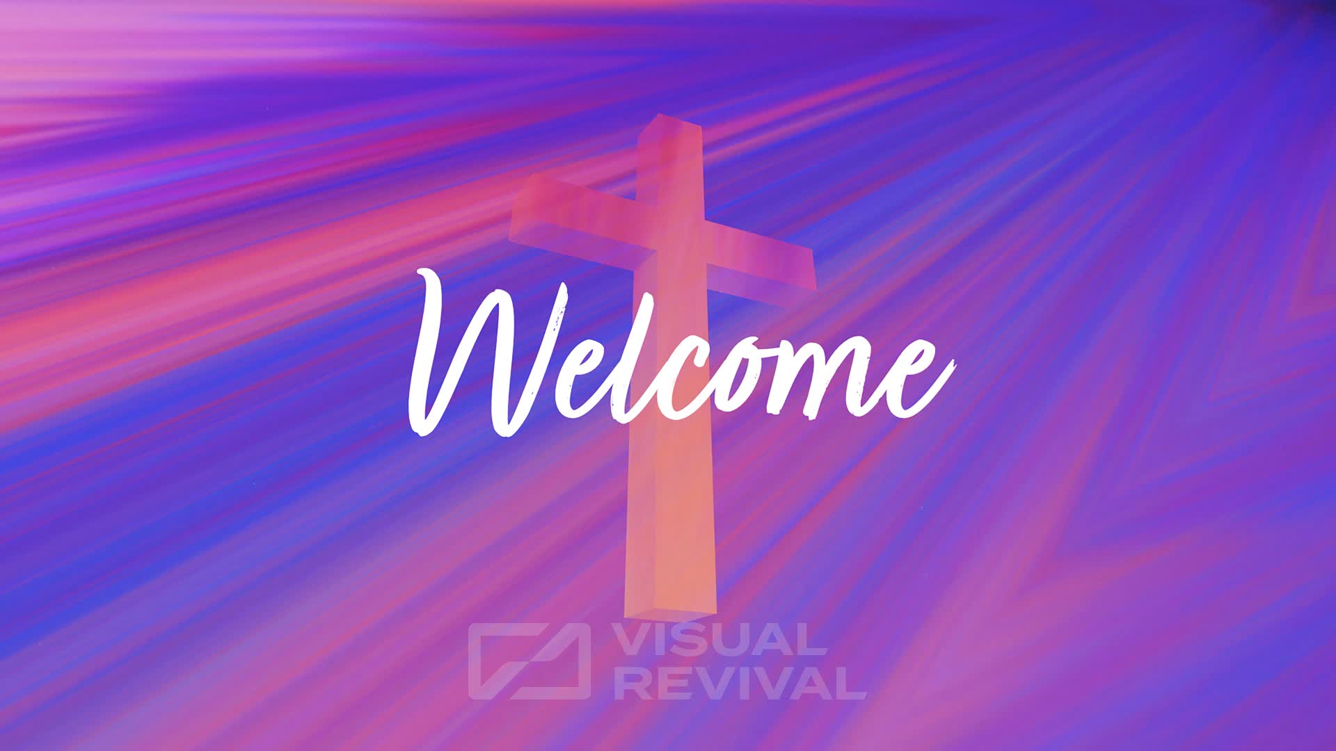Color Edge Title Slide - Welcome | Visual Revival