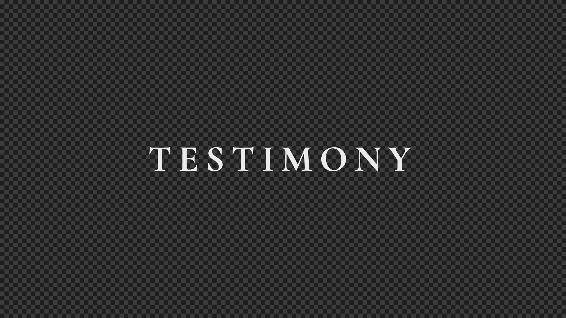 Banner Flow Title Overlay - Testimony | Visual Revival