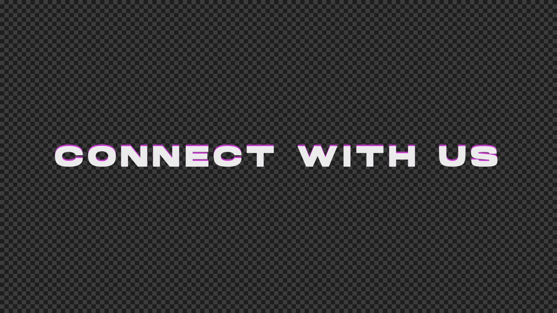 Color Cube 3D Title Overlay - Connect With Us | Visual Revival
