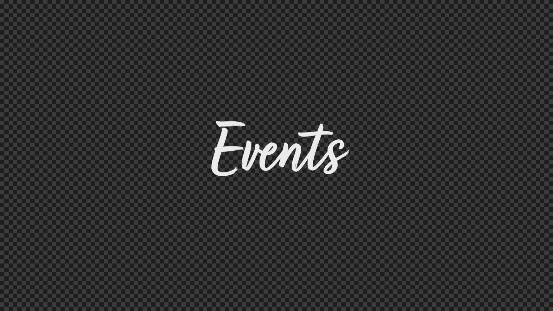 Ocean Sunset Title Overlay - Events | Visual Revival