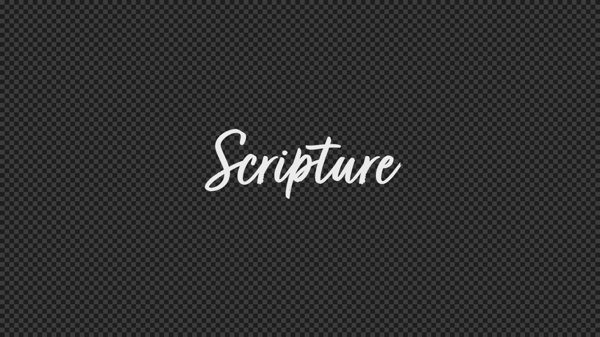 Ocean Sunset Title Overlay - Scripture | Visual Revival