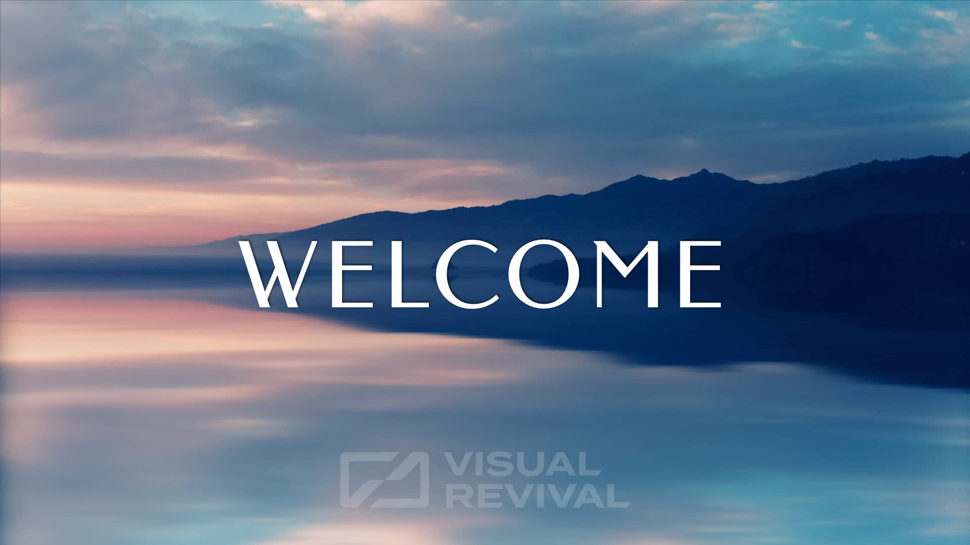 Big Sur Reflection Title Slide - Welcome | Visual Revival