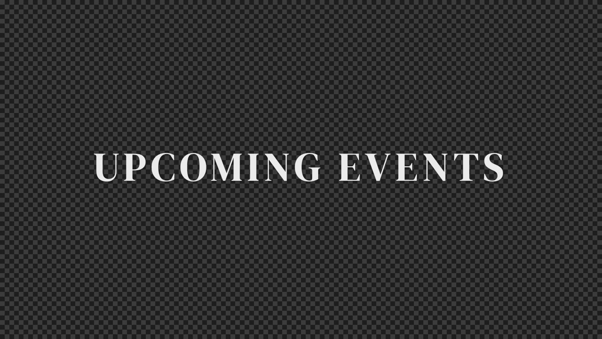 Joyful Lights Title Overlay - Upcoming Events | Visual Revival
