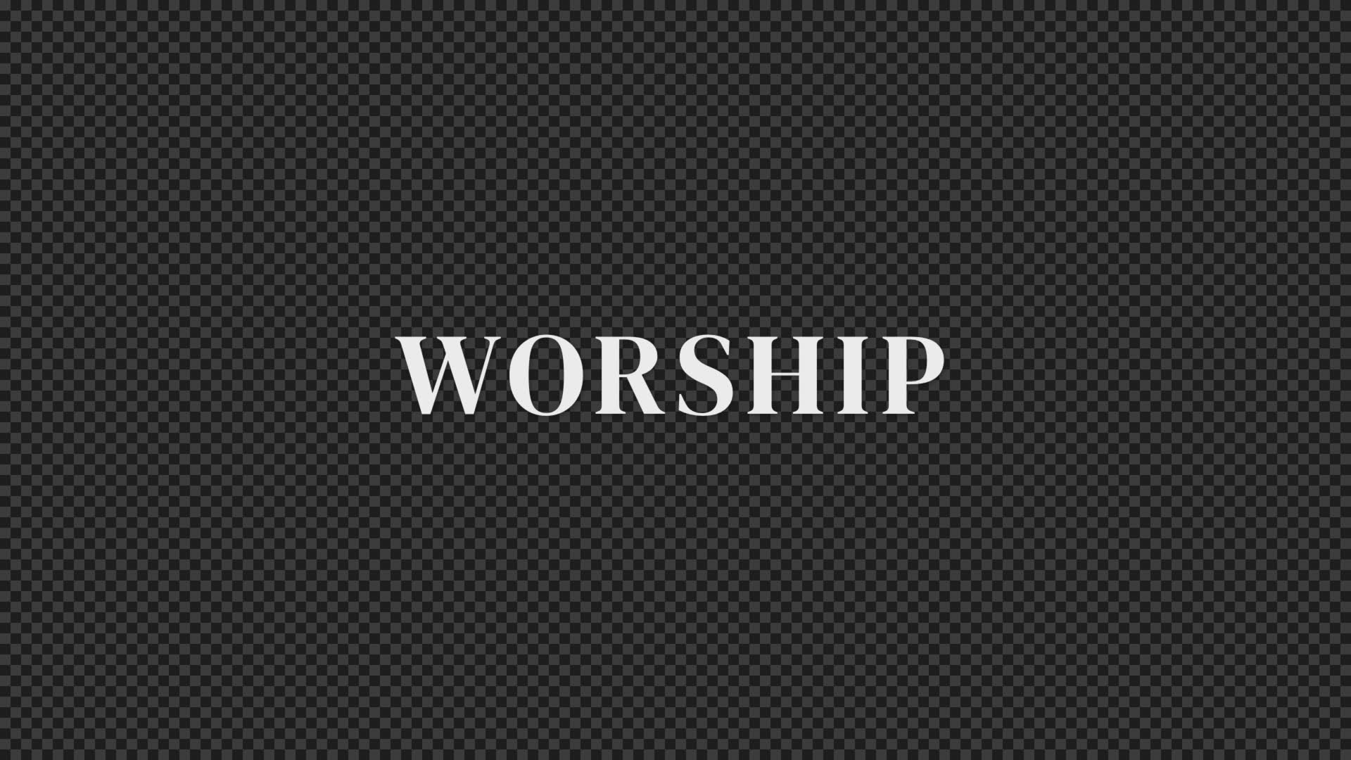 Joyful Lights Title Overlay - Worship | Visual Revival
