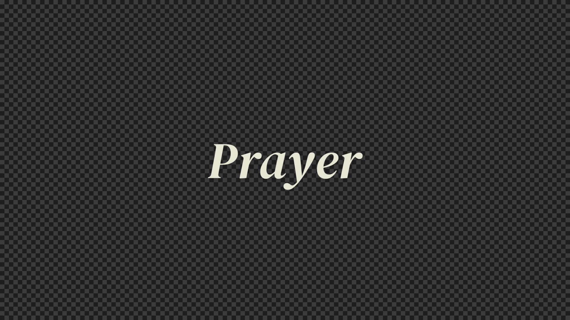 Christmas Candlelight Title Overlay - Prayer | Visual Revival
