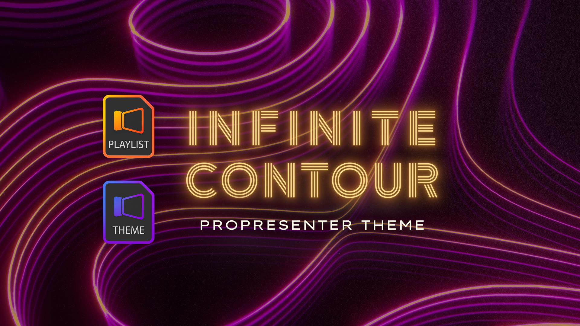Infinite Contour ProPresenter Theme | Visual Revival