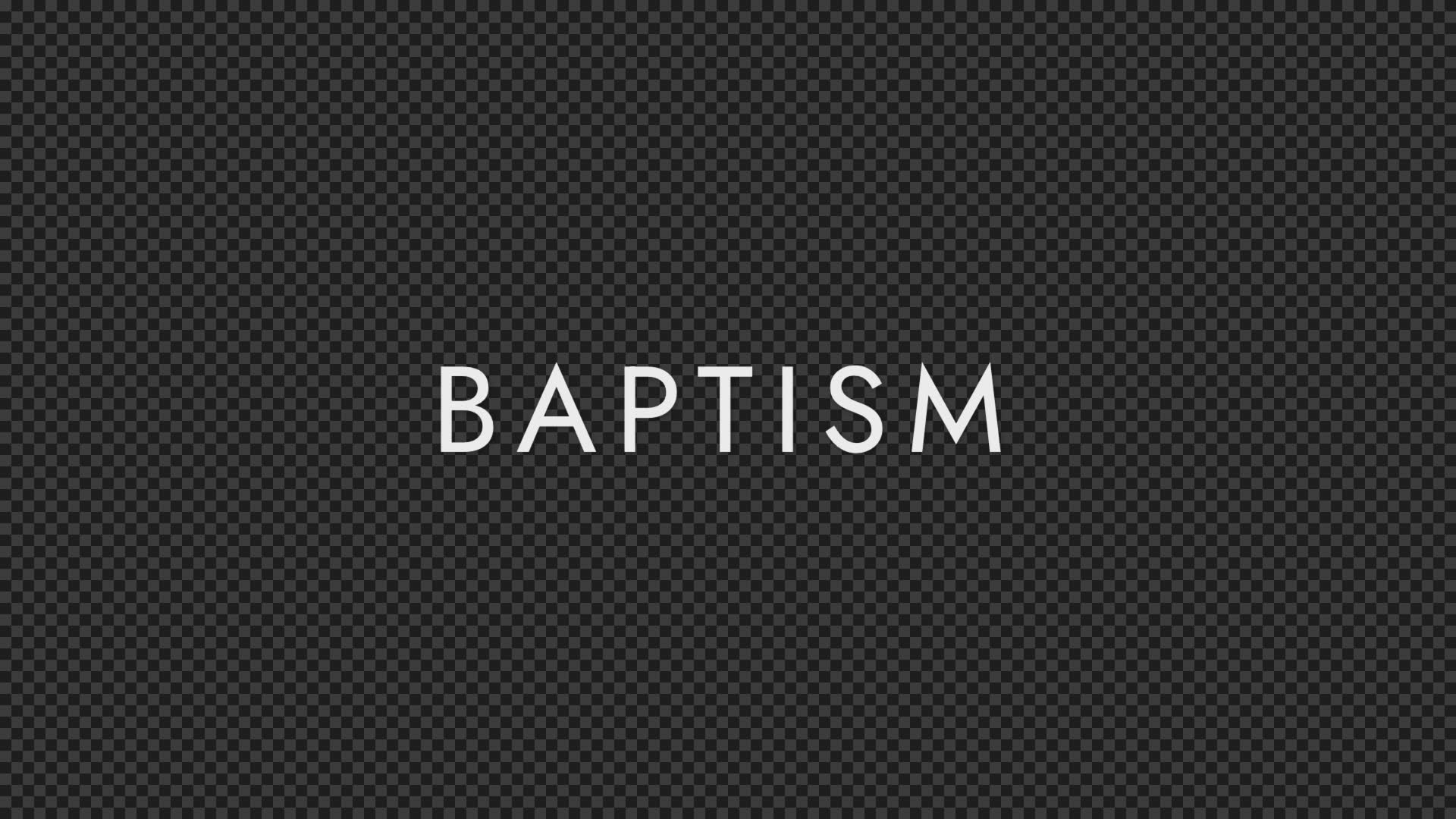 Prism Glow Title Overlay - Baptism | Visual Revival