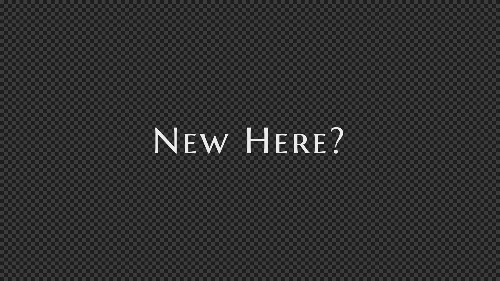 Shadow Canyon Title Overlay - New Here | Visual Revival