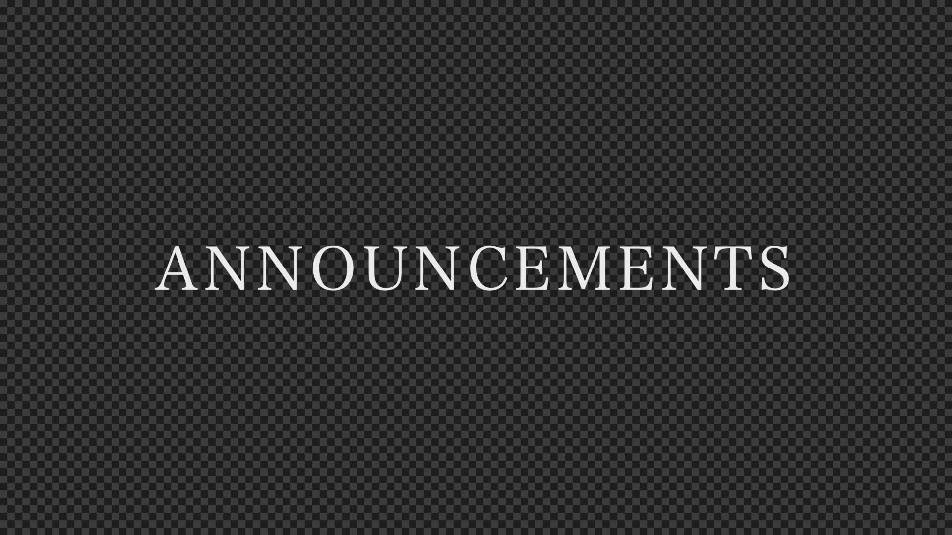 Mountain Glade Title Overlay - Announcements | Visual Revival