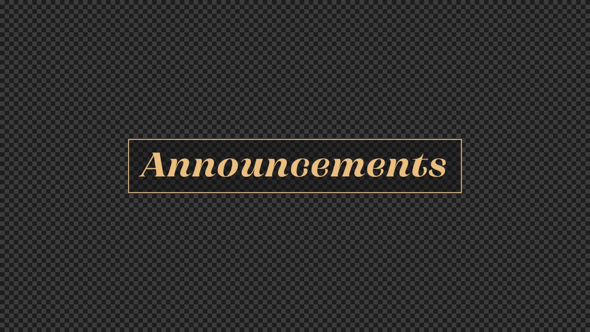 Fallen Leaves Title Overlay - Announcements | Visual Revival