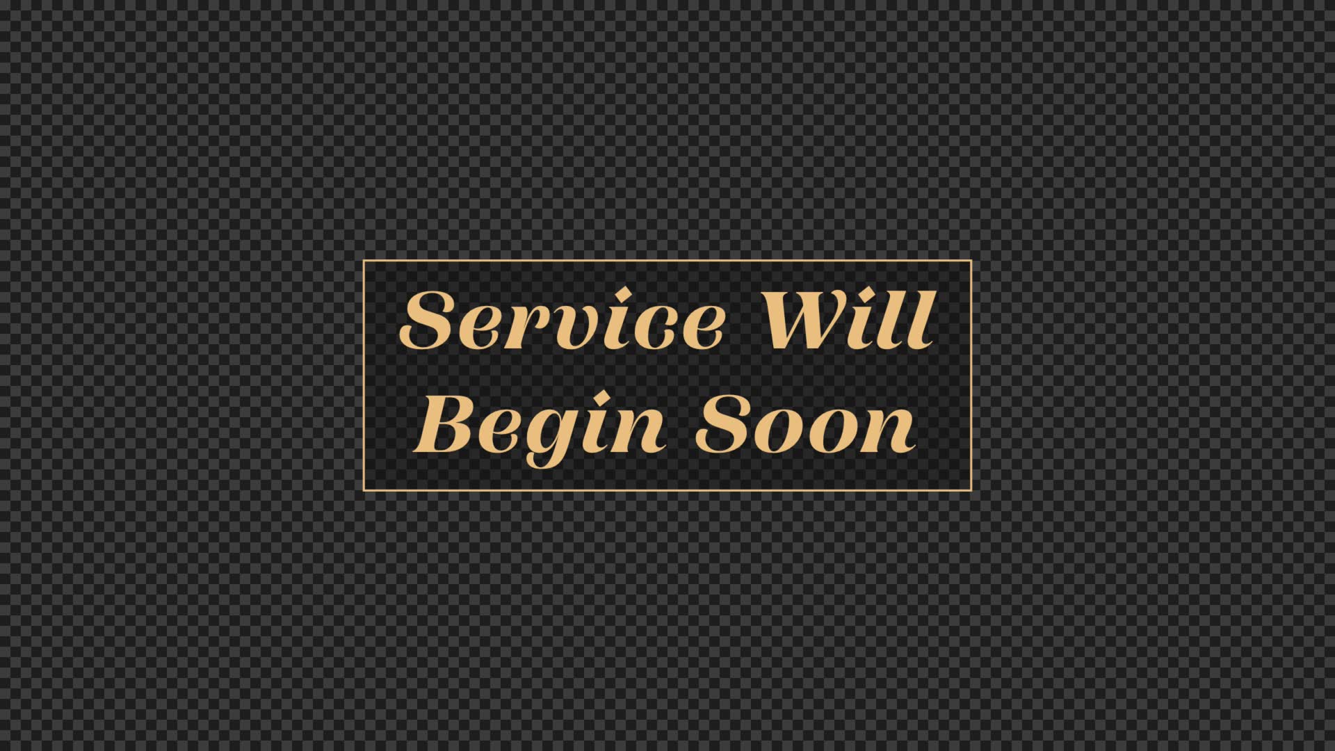 Fallen Leaves Title Overlay - Service Will Begin Soon | Visual Revival