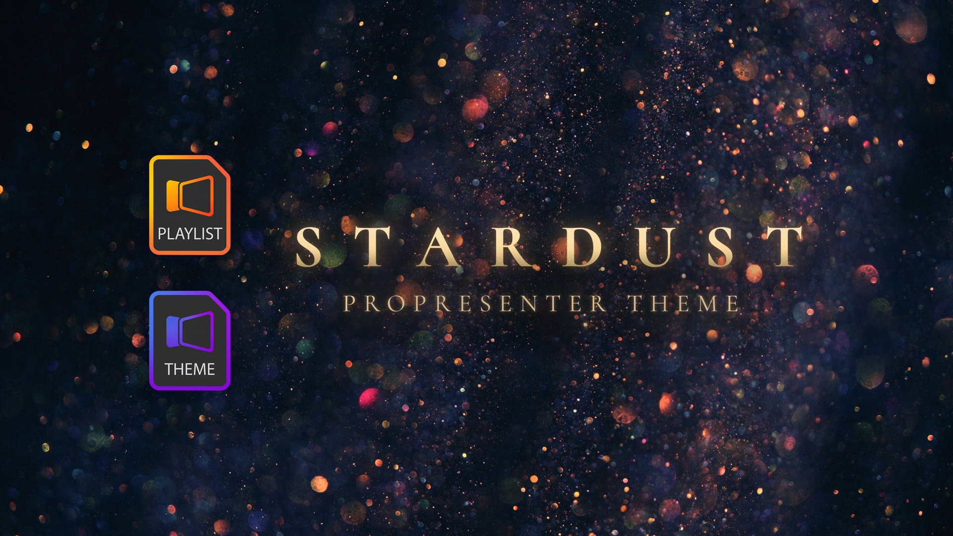Stardust ProPresenter Theme | Visual Revival