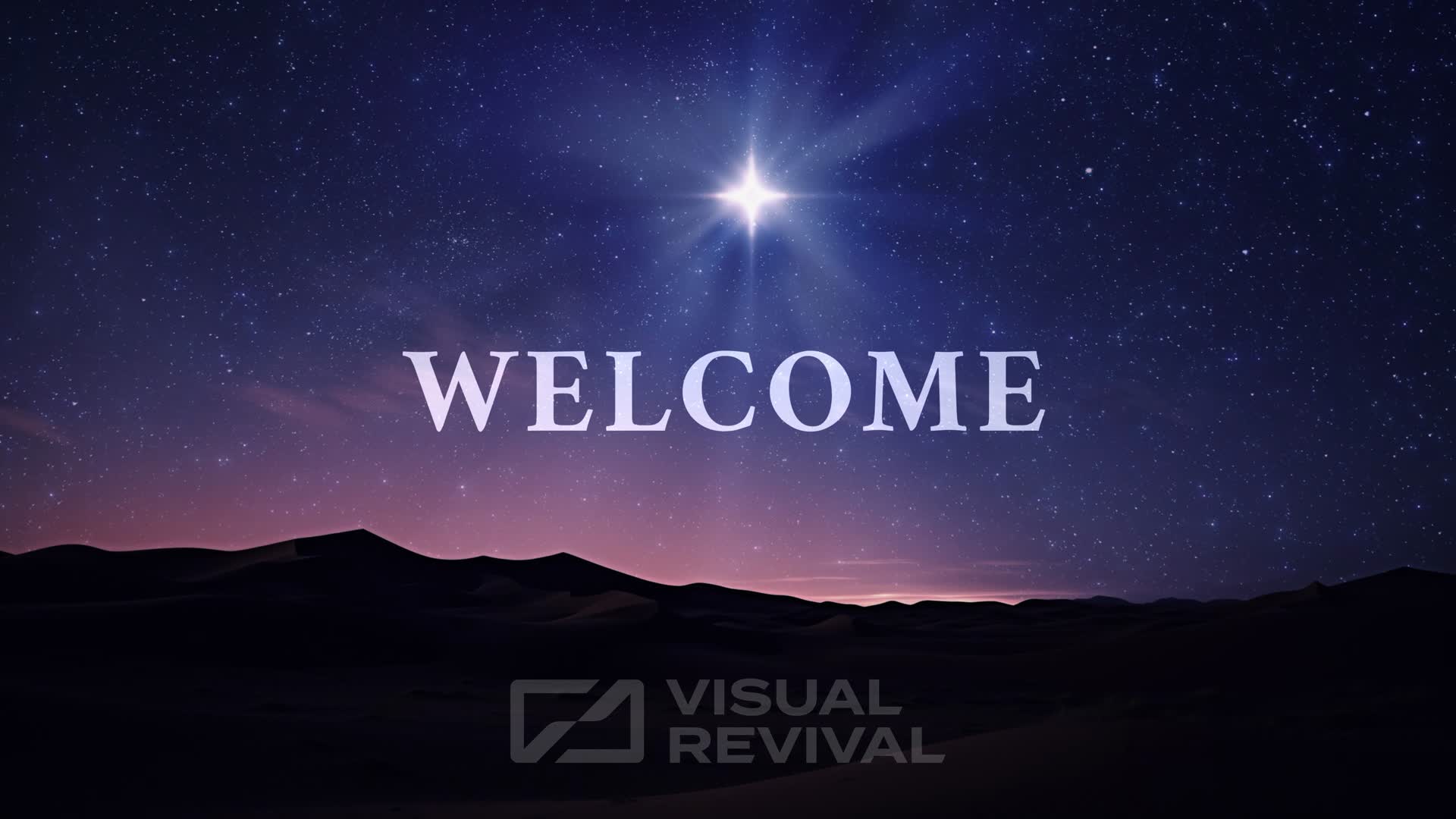 The North Star Title Slide - Welcome | Visual Revival