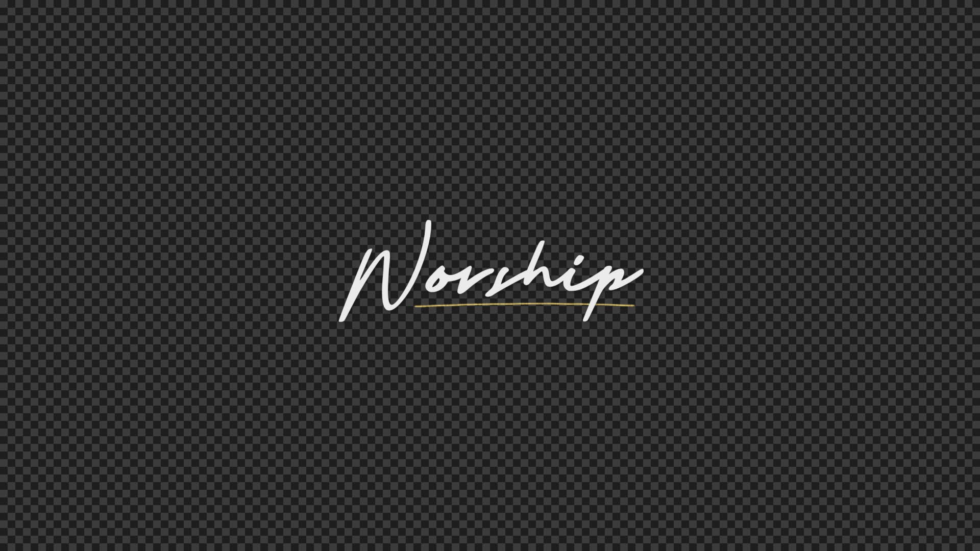 Foothills Title Overlay - Worship | Visual Revival
