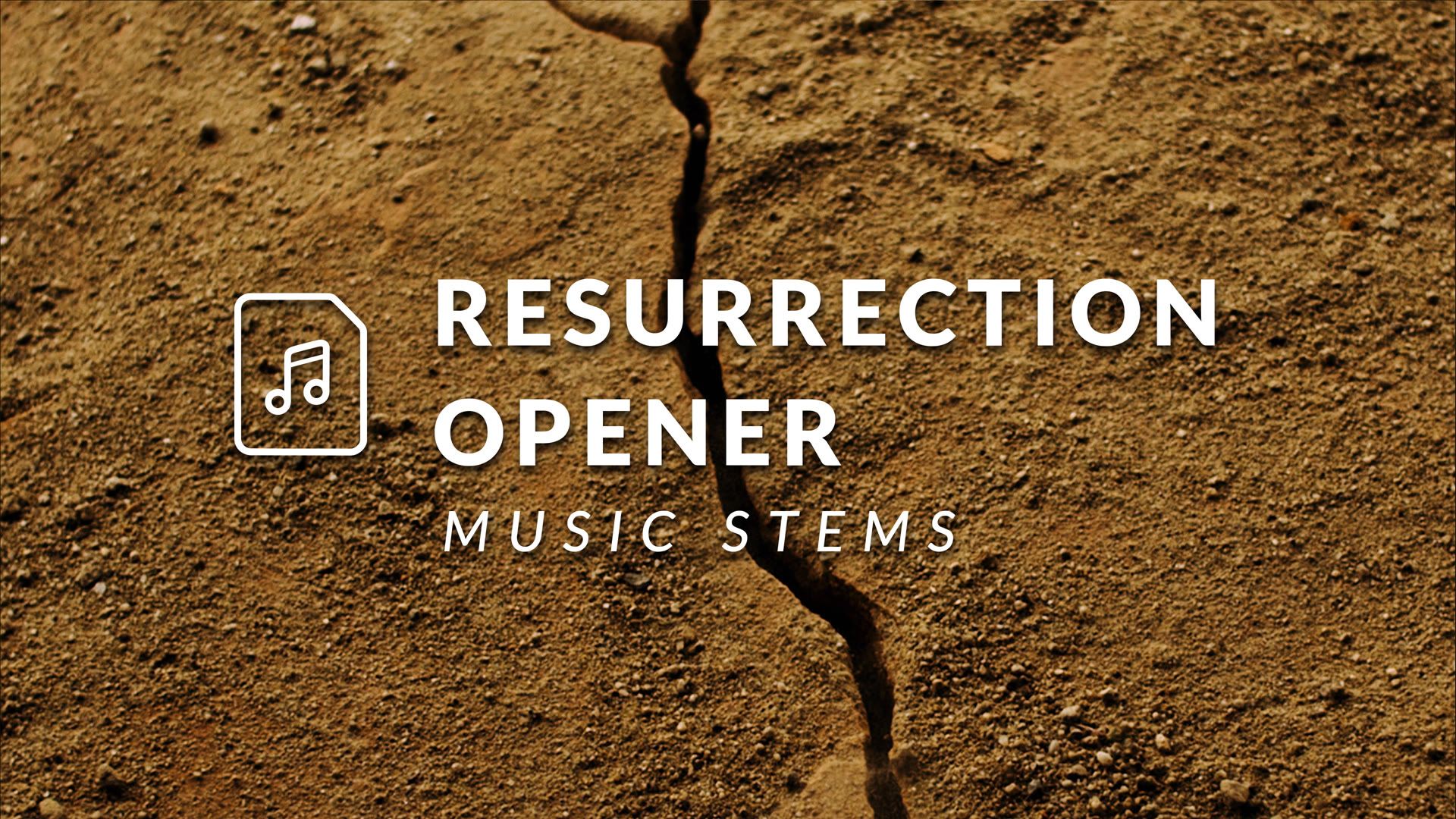 Resurrection Video Moment Asset - Music Stems | Visual Revival
