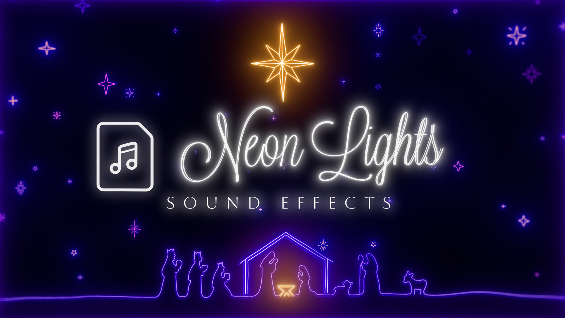 Neon Lights Video Moment Asset - Sound Effects | Visual Revival
