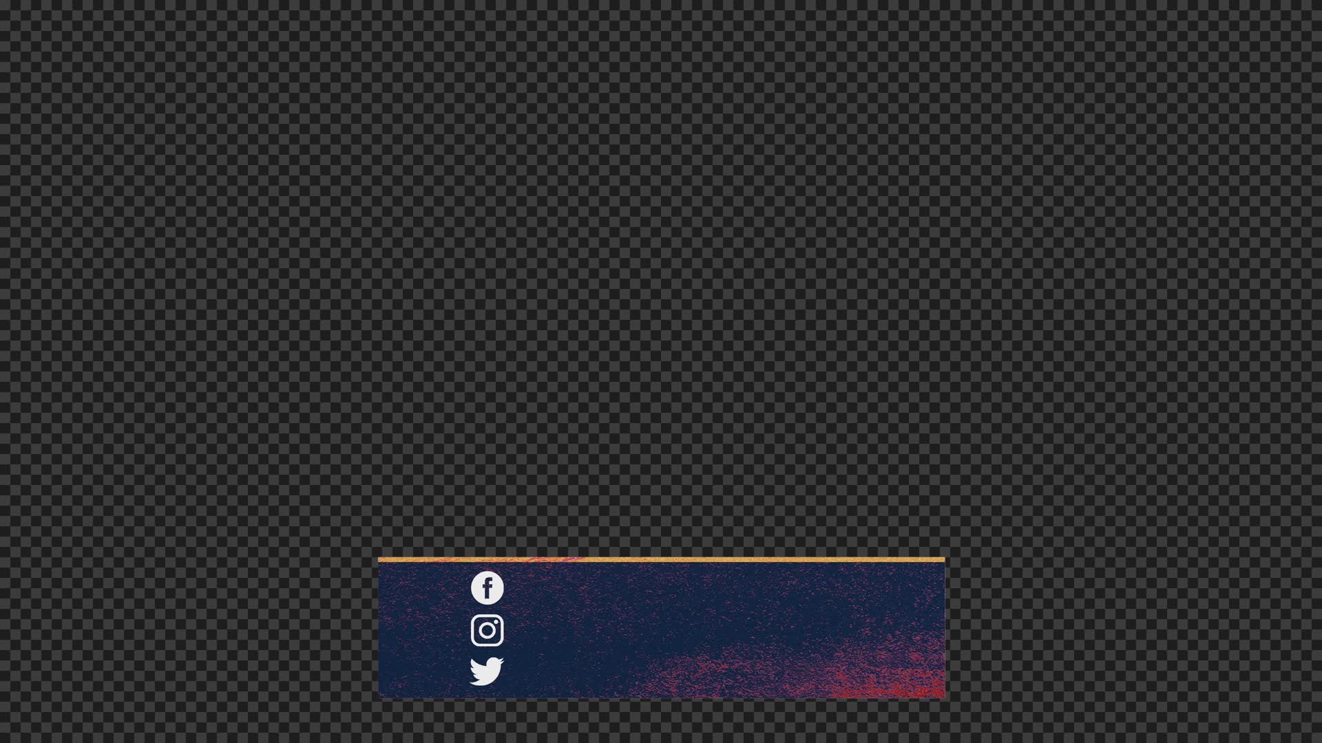 Retro Texture Lower Third - Social Media | Visual Revival