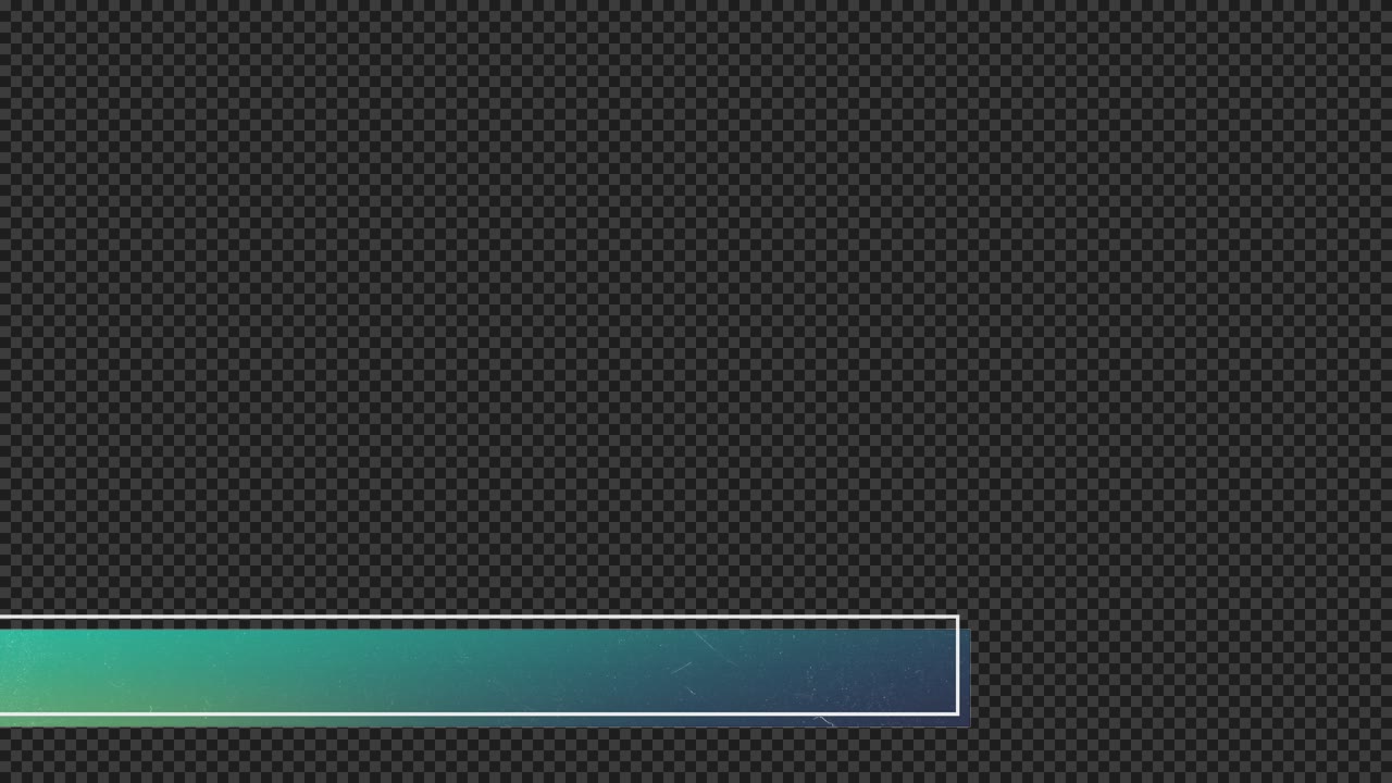 Gradient Lower Third - Fill-In | Visual Revival