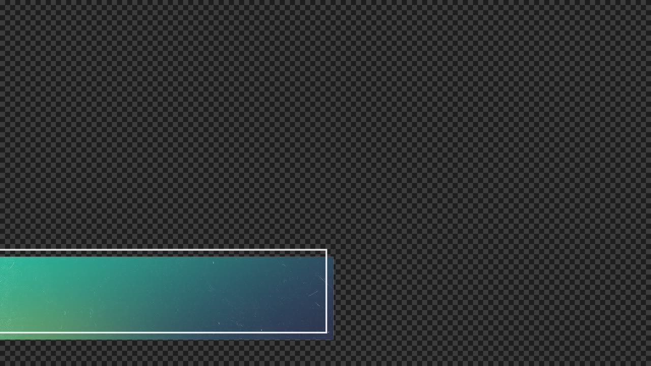 Gradient Lower Third - Social Media | Visual Revival