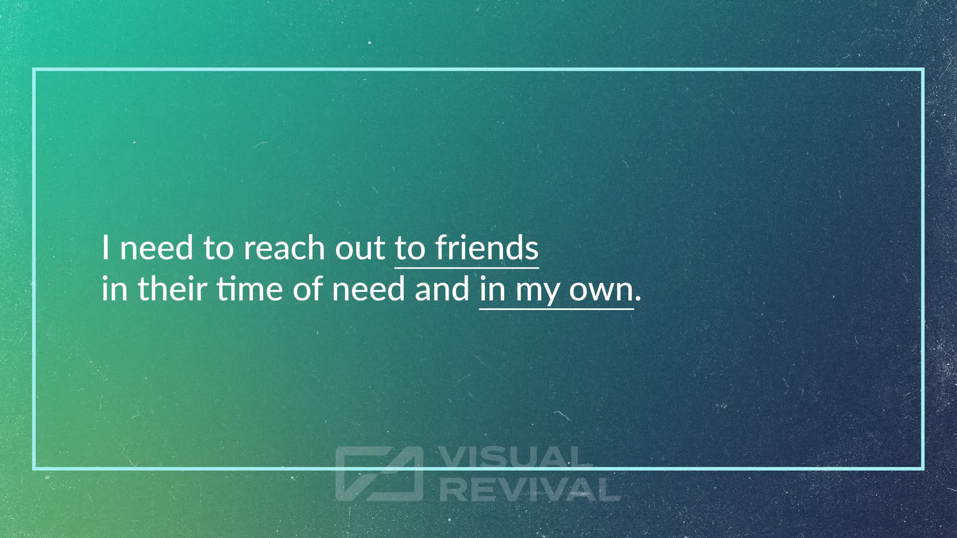 Gradient Sermon Slide - Fill-In | Visual Revival
