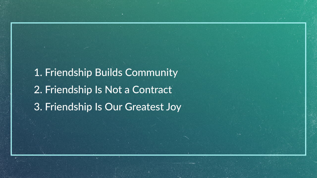 Gradient Sermon Slide - List | Visual Revival