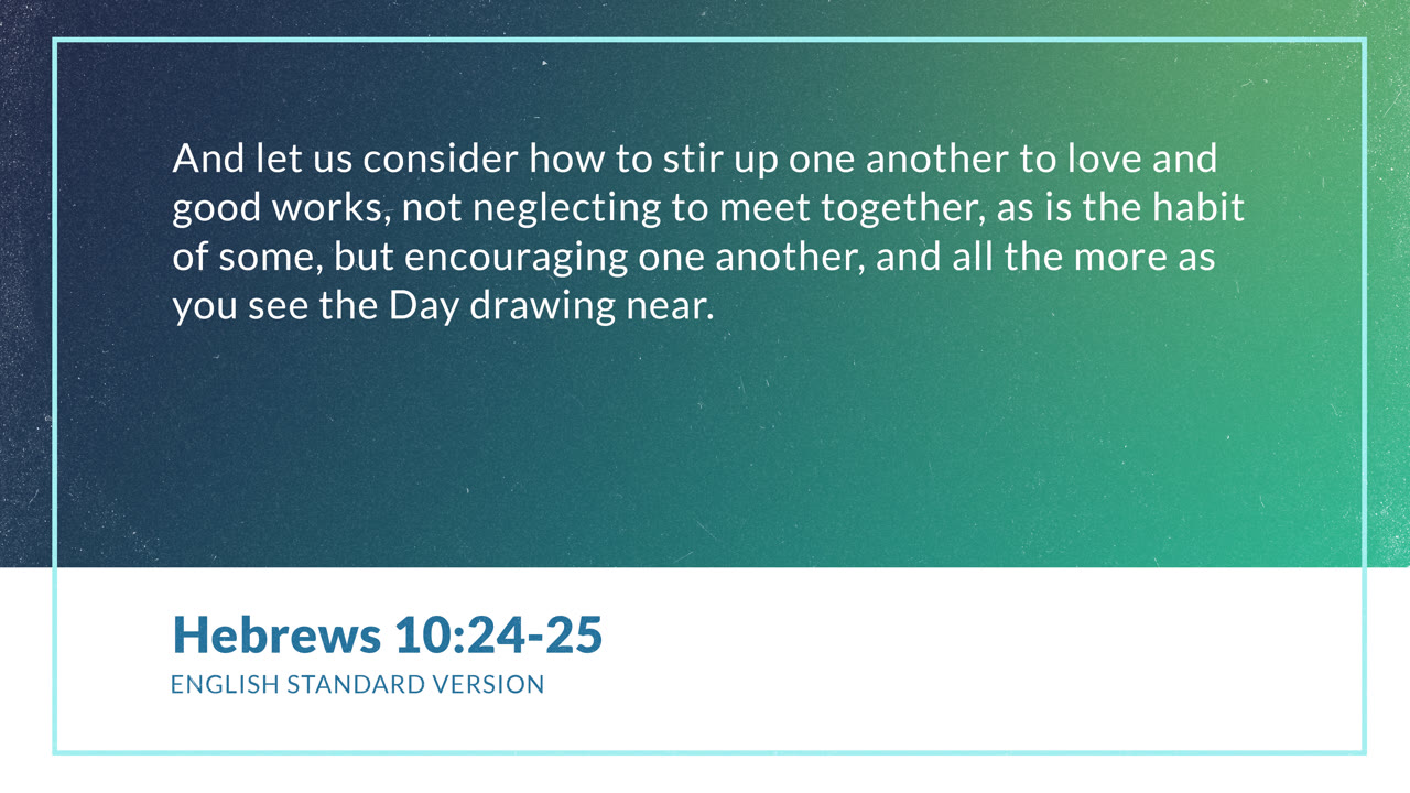 Gradient Sermon Slide - Verse | Visual Revival