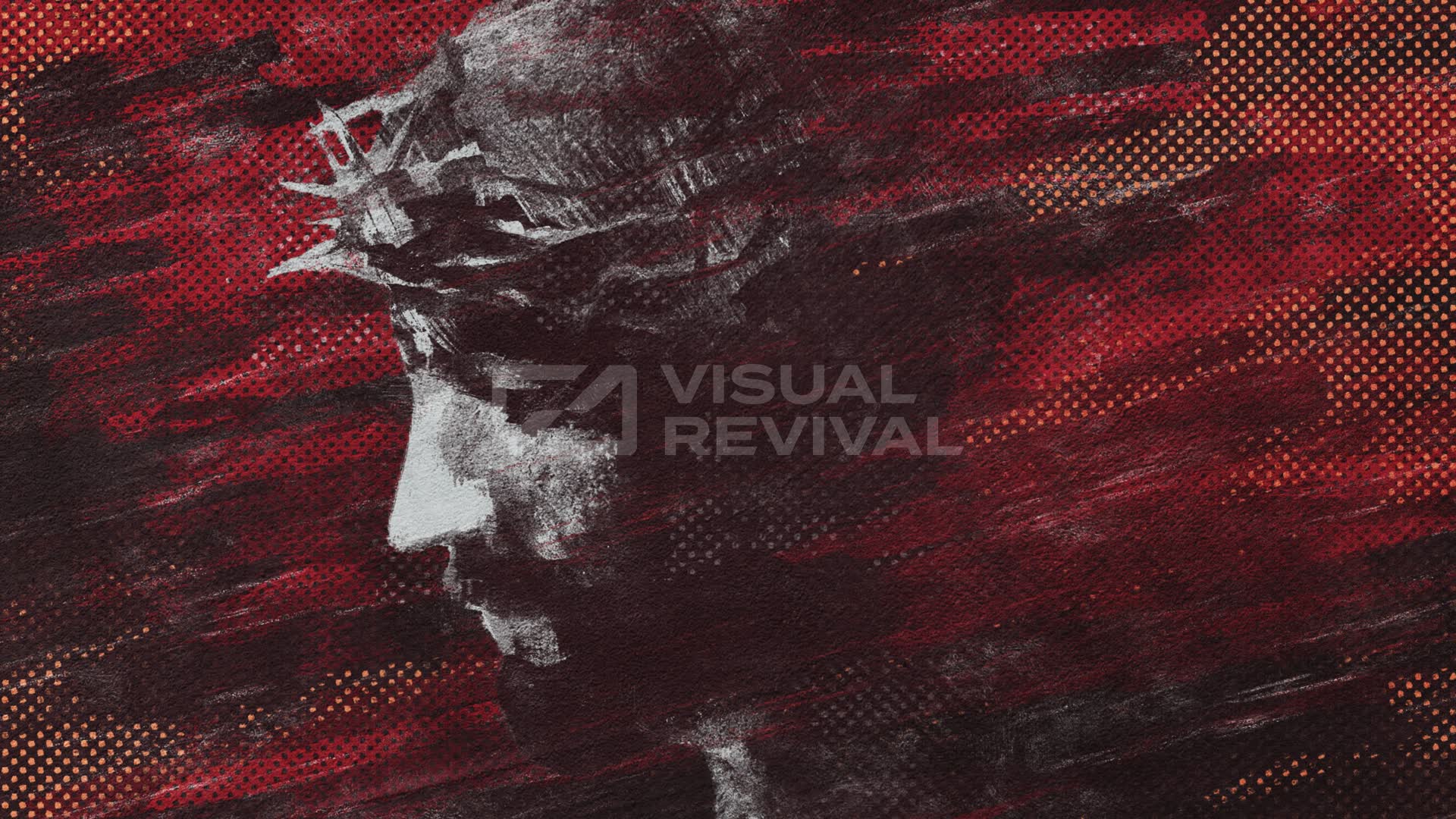 Easter Brush Still - Jesus Profile Dramatic | Visual Revival