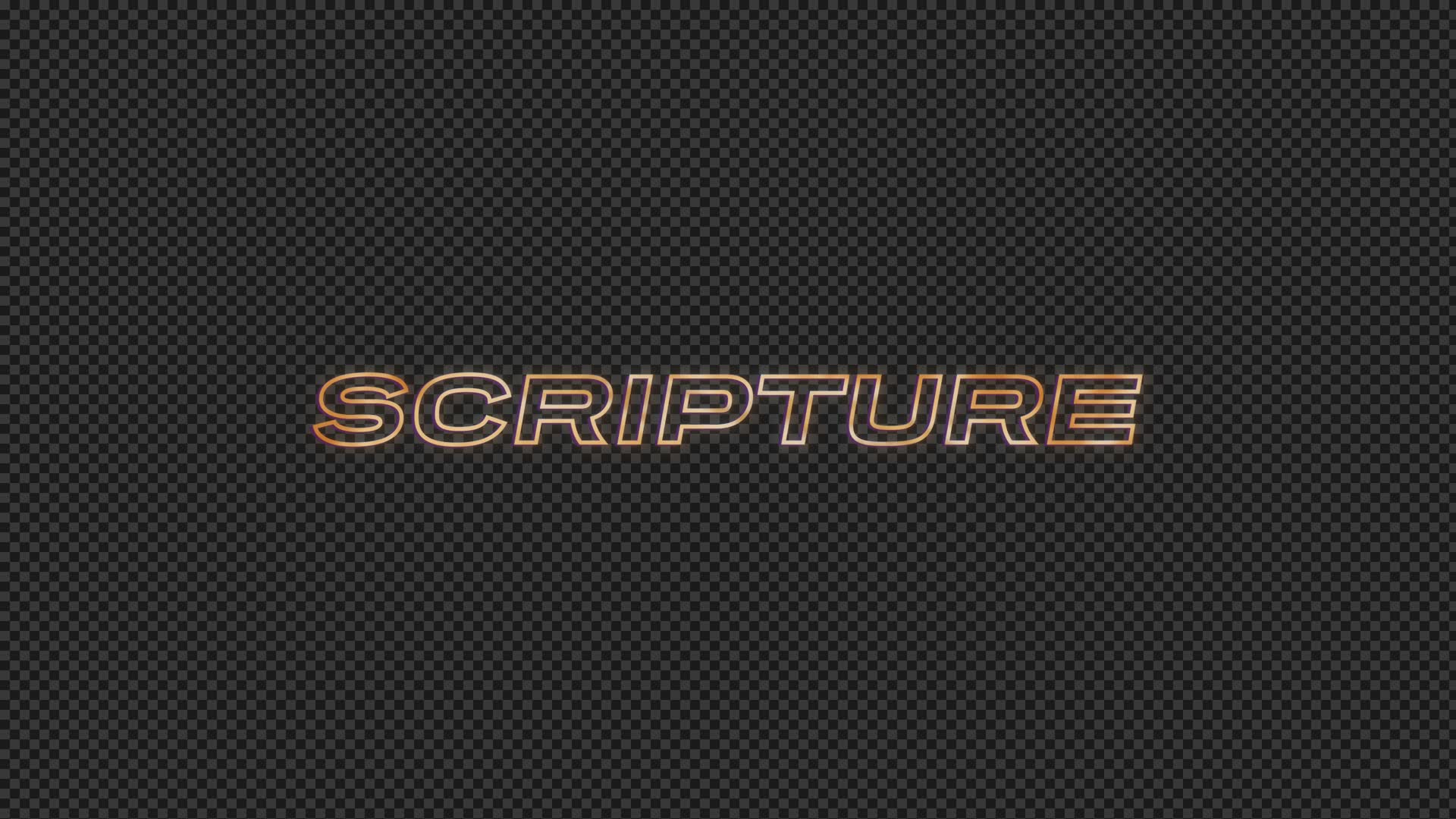 Gravity Title Overlay - Scripture | Visual Revival