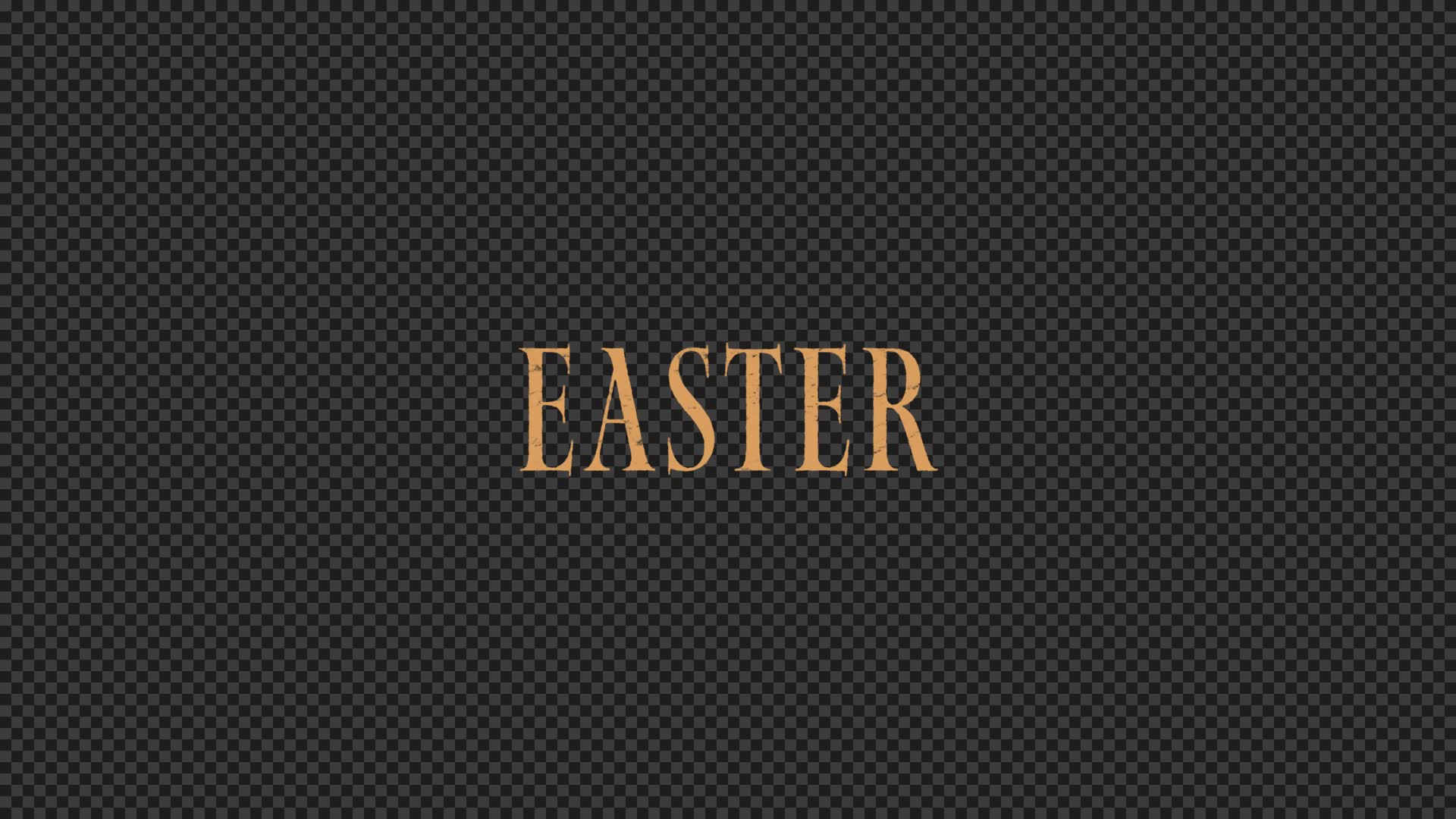 Hosanna Title Overlay - Easter | Visual Revival