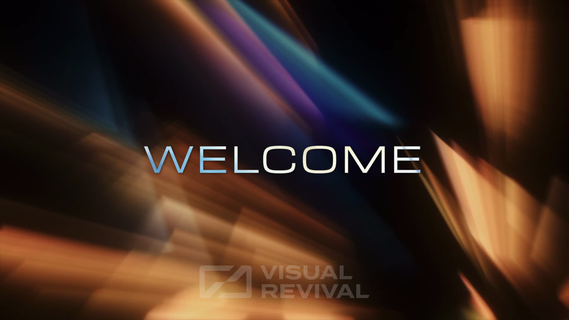 Transcendent Title Slide - Welcome | Visual Revival