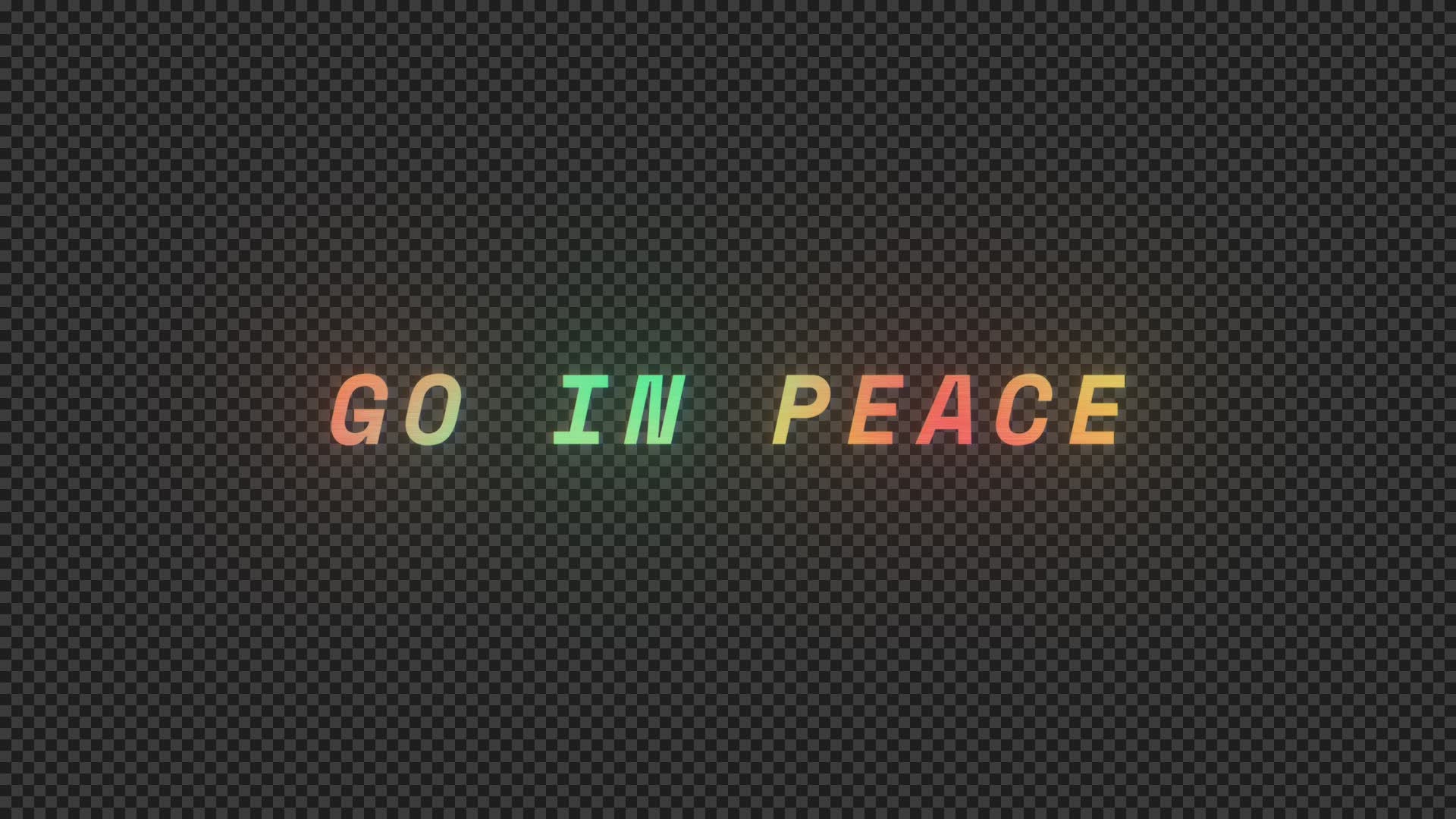 Signal Title Overlay - Go In Peace | Visual Revival