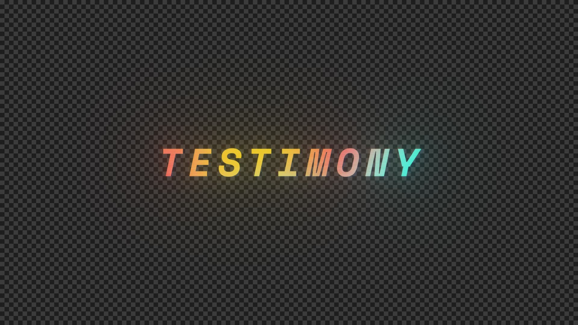 Signal Title Overlay - Testimony | Visual Revival
