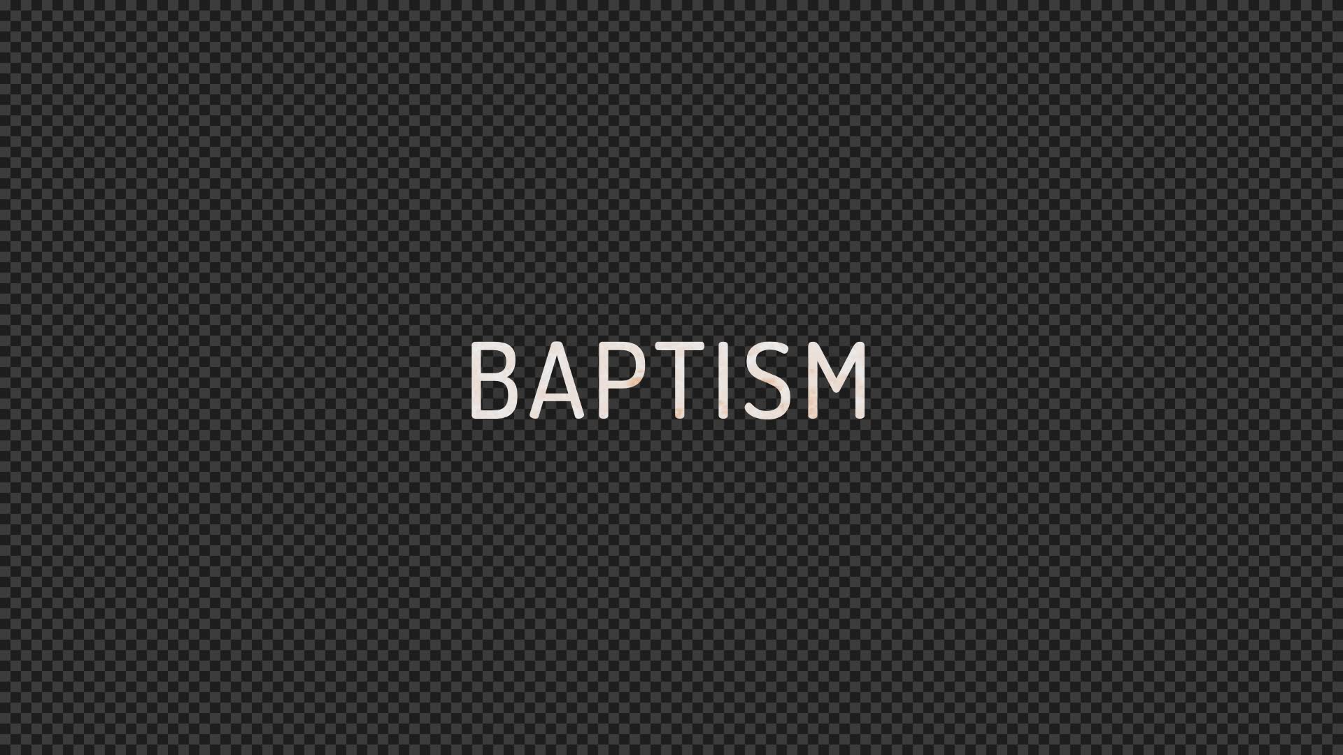 Forest River Title Overlay - Baptism | Visual Revival
