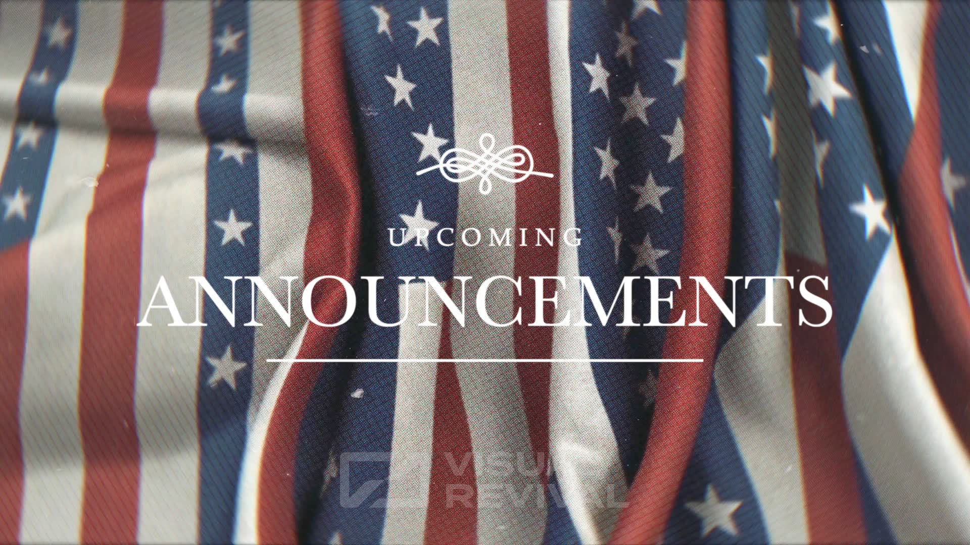 4th Of July Stop Motion Title Slide - Announcements | Visual Revival