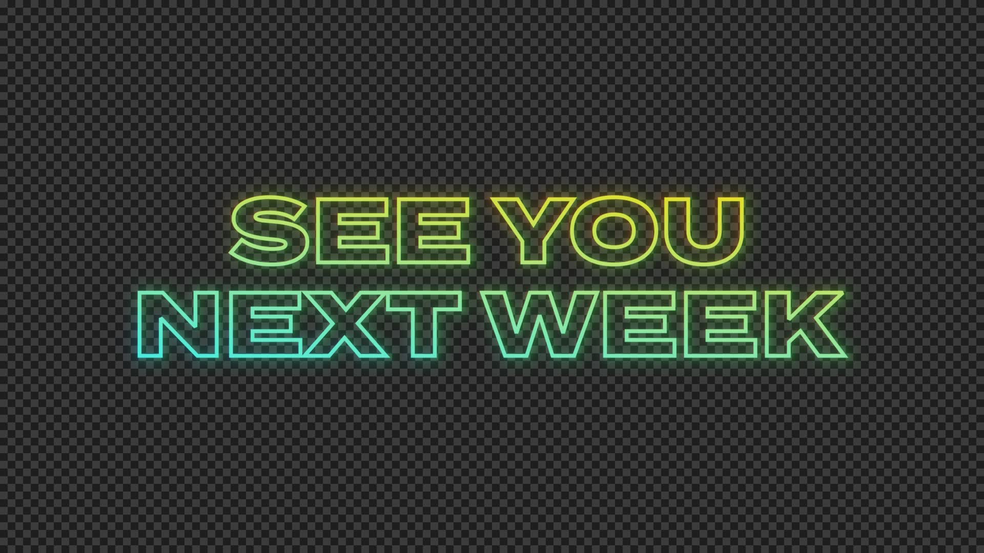 Expanse Remix Title Overlay - See You Next Week | Visual Revival