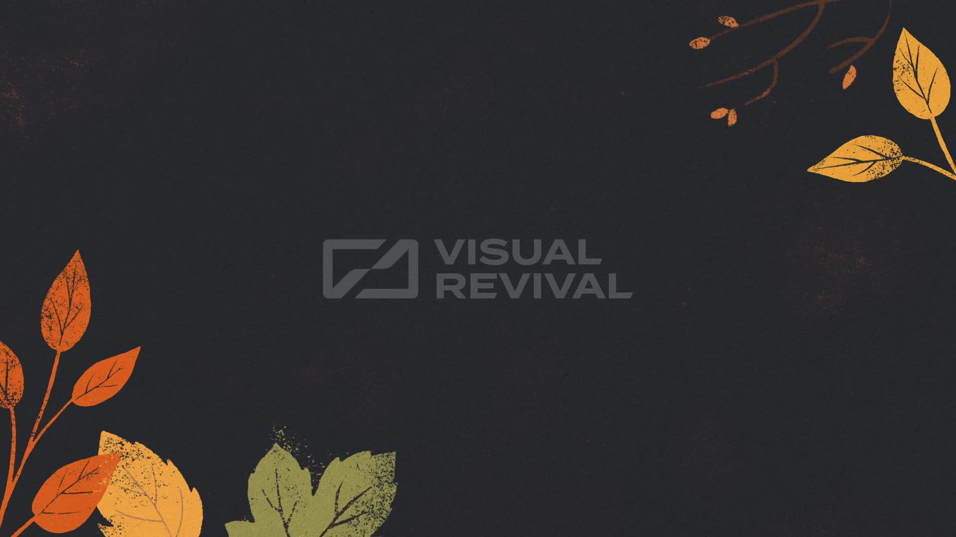 Fall Feelings Still - Graphite Simple Color | Visual Revival