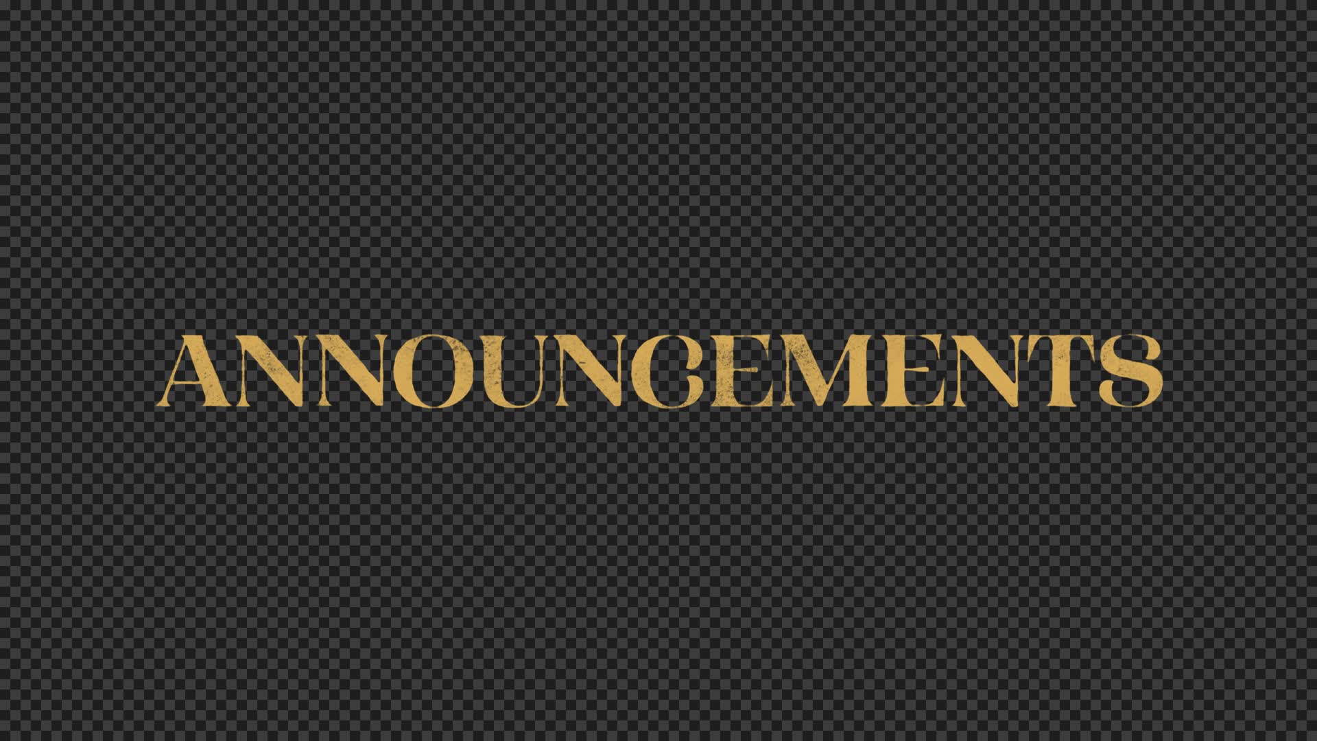 Fall Feelings Title Overlay - Announcements | Visual Revival