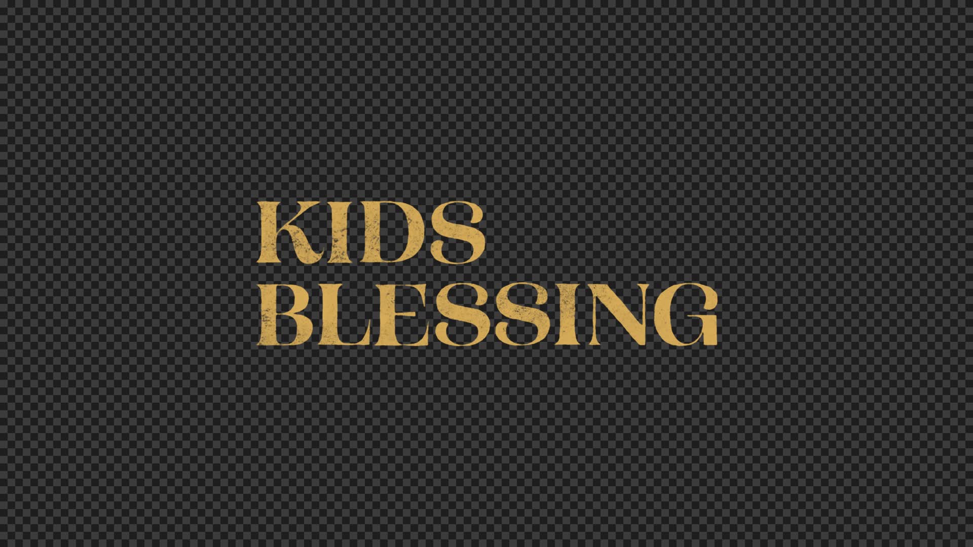 Fall Feelings Title Overlay - Kids Blessing | Visual Revival